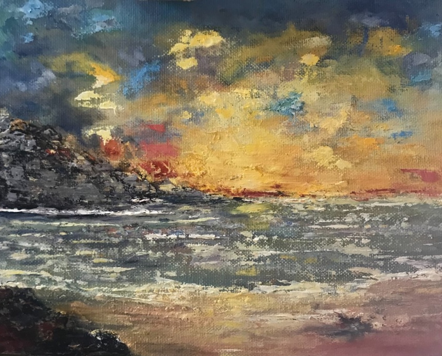 Yaquina Art Gallery Spotlight Wall Show featuring the artwork of Angela ...